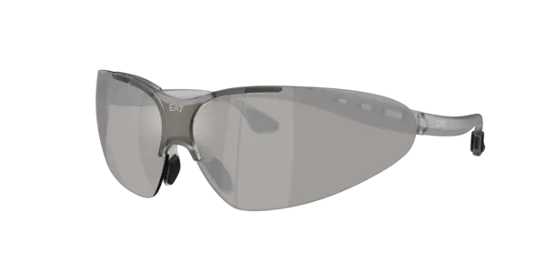 EA7 Sunglasses - Light Grey Mirror Silver