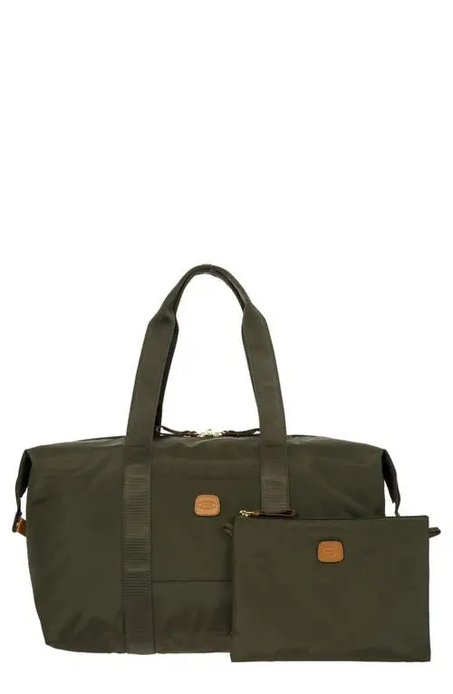 Bric'S X-travel Folding Duffle Bag - Olive