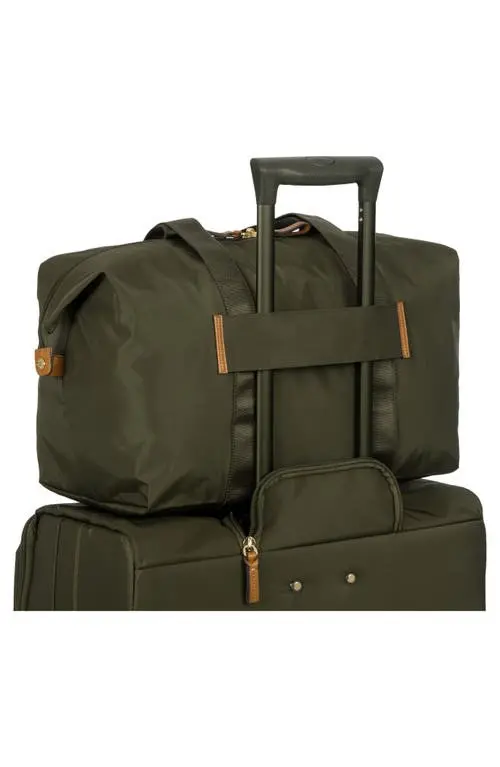 Bric'S X-travel Folding Duffle Bag - Olive