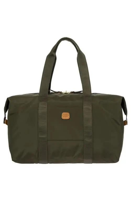 Bric'S X-travel Folding Duffle Bag - Olive