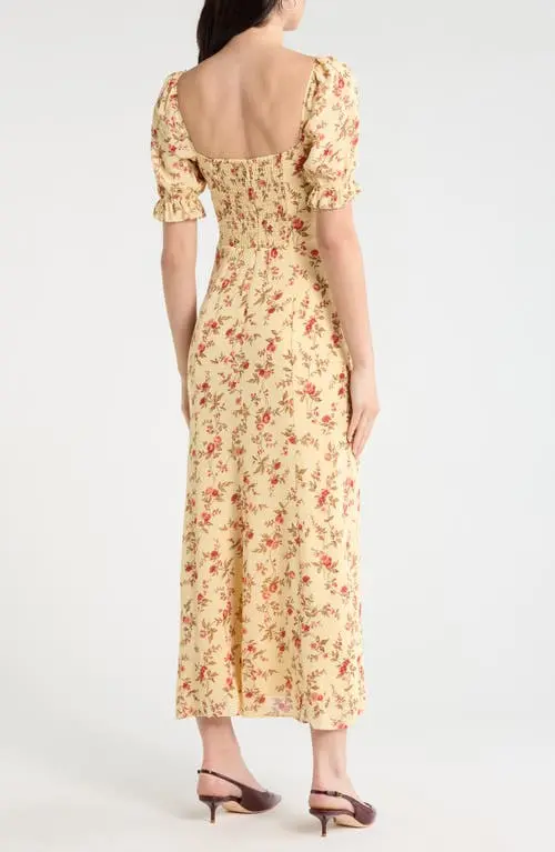 REFORMATION Gloria Floral Maxi Dress
