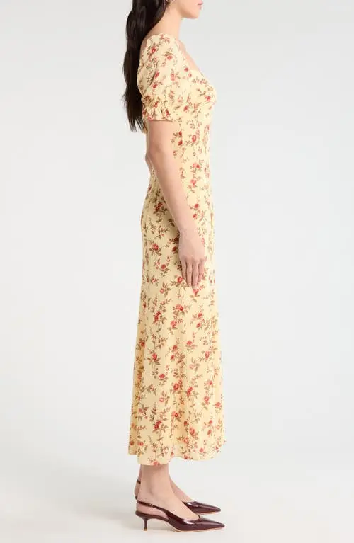 REFORMATION Gloria Floral Maxi Dress