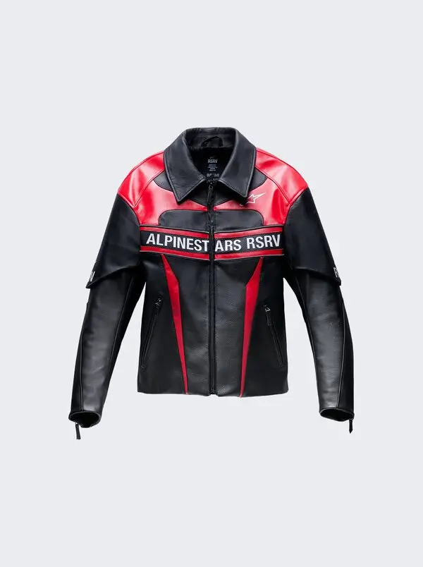 ALPINESTARS RSRV Hagaze Leather Jacket - Black