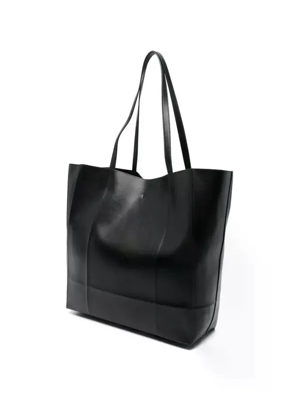 TOTEME Roam Leather Tote - Black