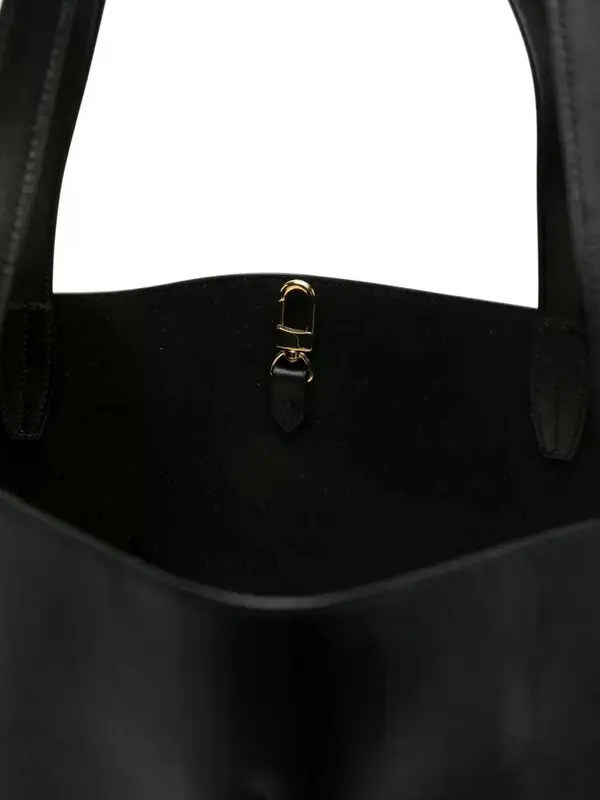 TOTEME Roam Leather Tote - Black