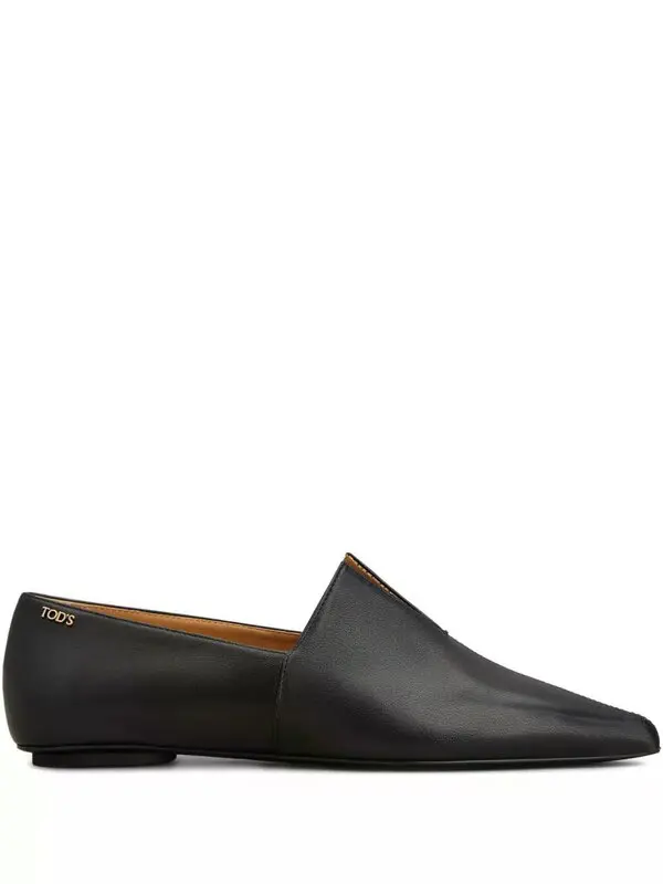 TOD'S Pointed Ballerina Flats - Black