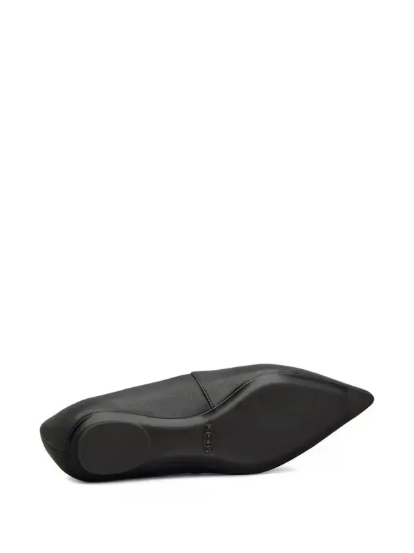 TOD'S Pointed Ballerina Flats - Black