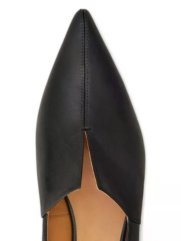 TOD'S Pointed Ballerina Flats - Black