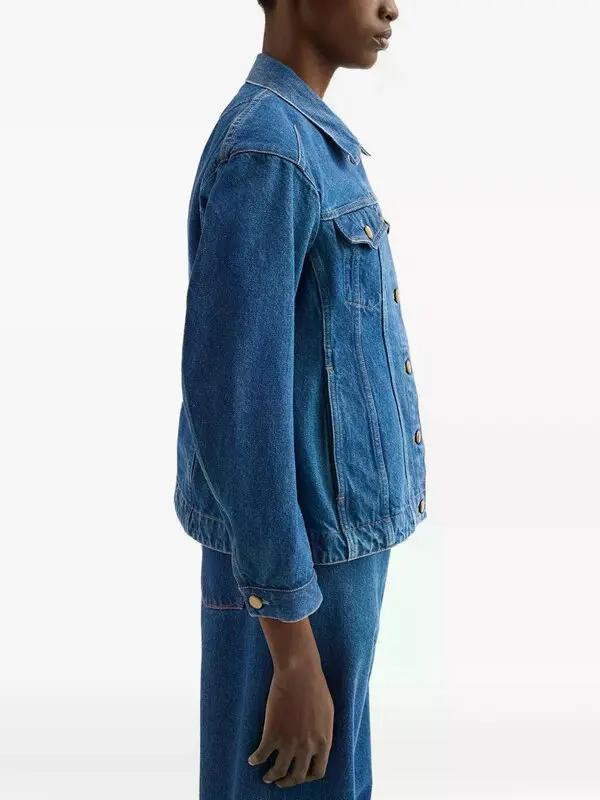 JIL SANDER Button Denim Jacket