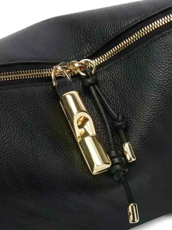Furla Debby Large Shoulder Bag - Black