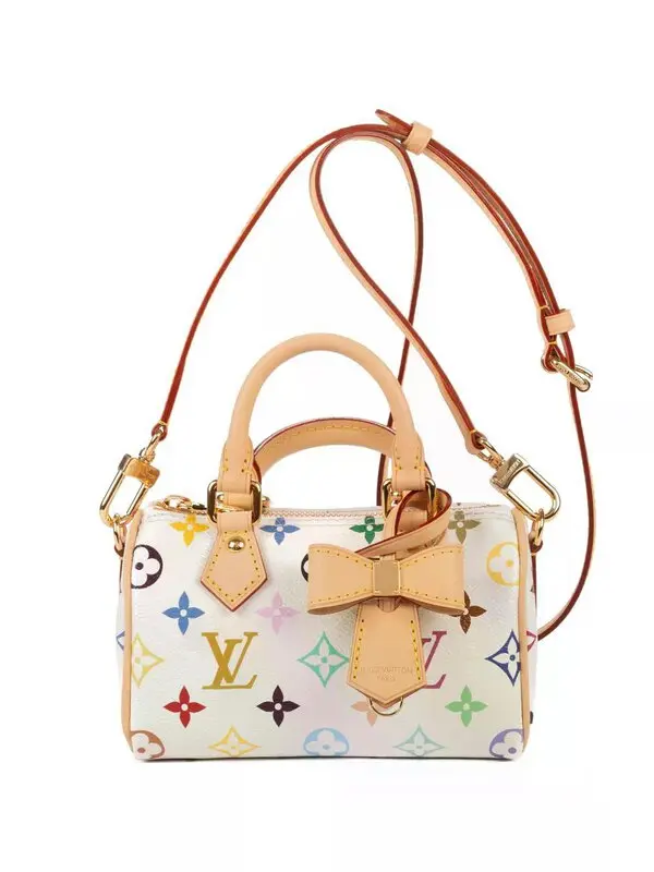 LOUIS VUITTON Takashi Murakami Alma Bb Tote Bag