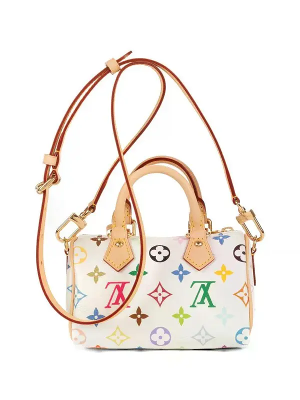 LOUIS VUITTON Takashi Murakami Alma Bb Tote Bag