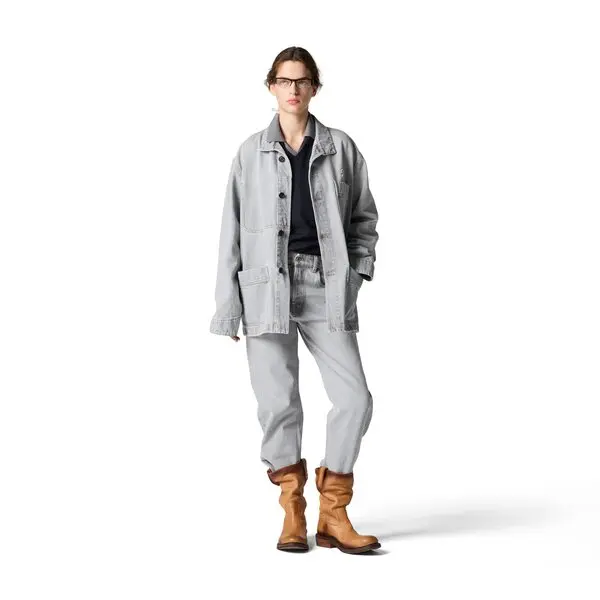 Miu Miu Five-pocket Denim Jeans - Grey