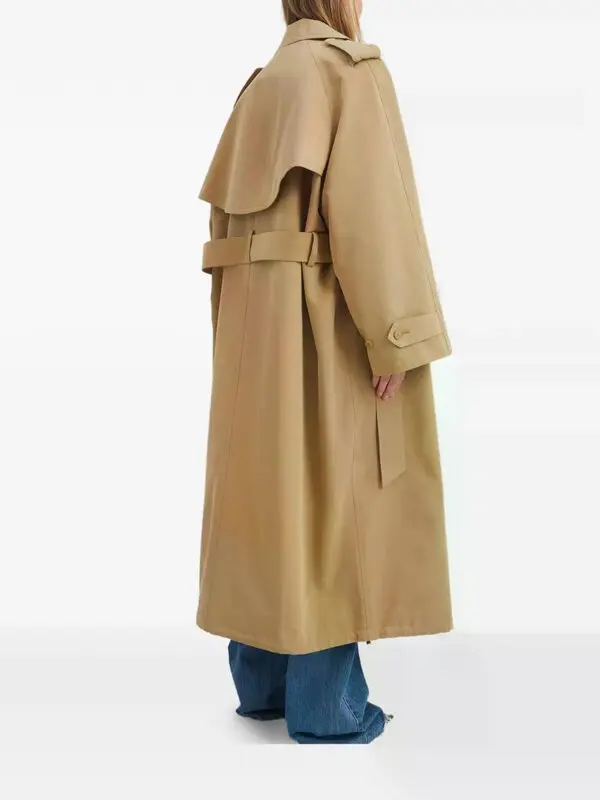 THE FRANKIE SHOP Buttoned Belted Coat