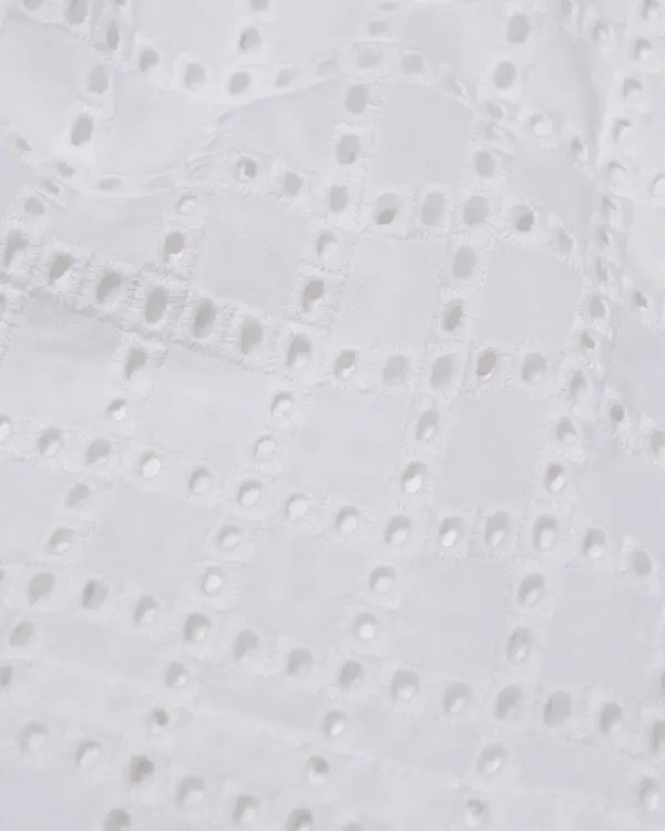 Vilebrequin Geometric Broderie Anglaise Fallon Shirt