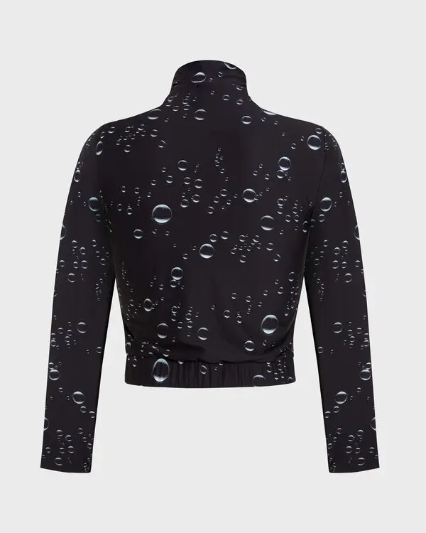 Vilebrequin Full Zip Cropped Rashguard