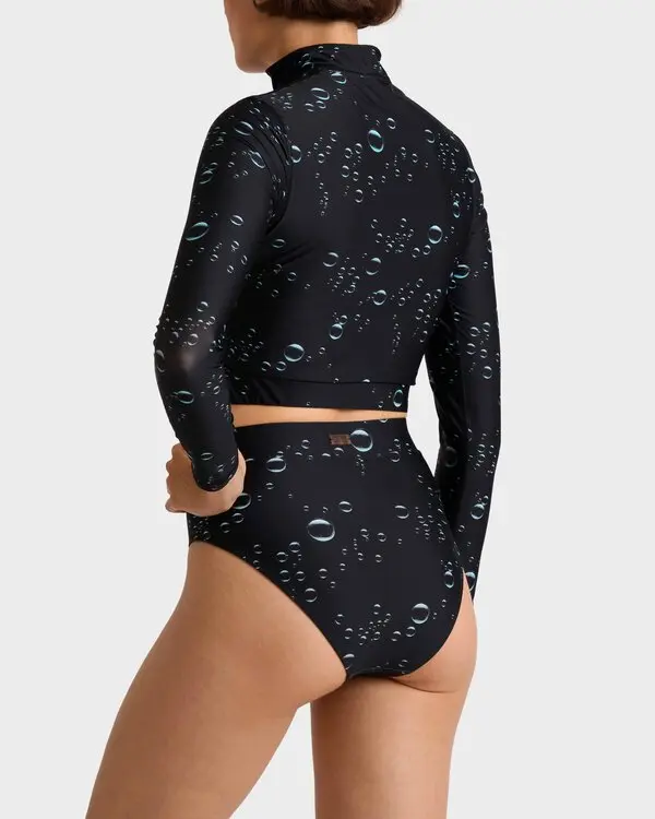 Vilebrequin Full Zip Cropped Rashguard