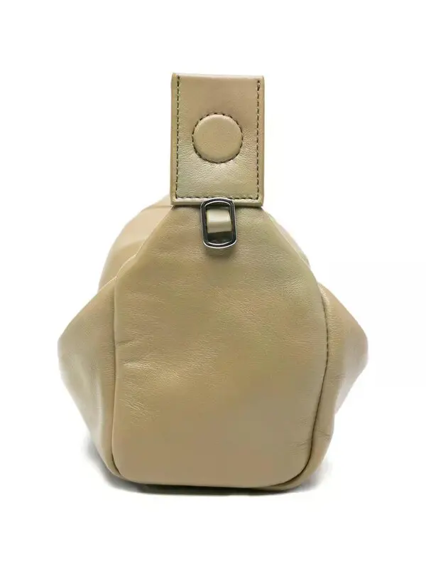 MINOBOSSI Leather Tote Bag - Green