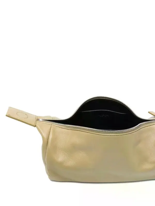 MINOBOSSI Leather Tote Bag - Green