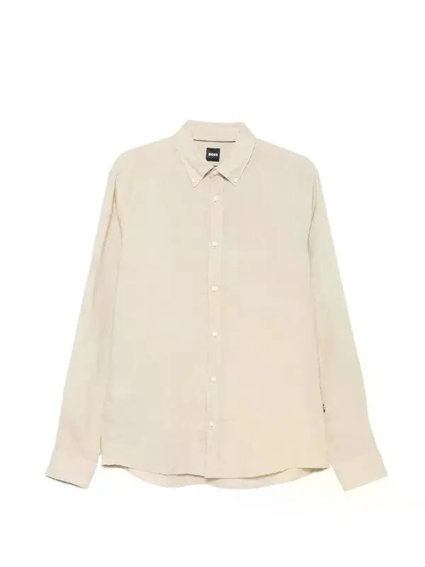 BOSS Buttoned Shirt - Neutrals