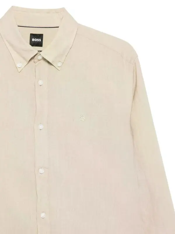 BOSS Buttoned Shirt - Neutrals