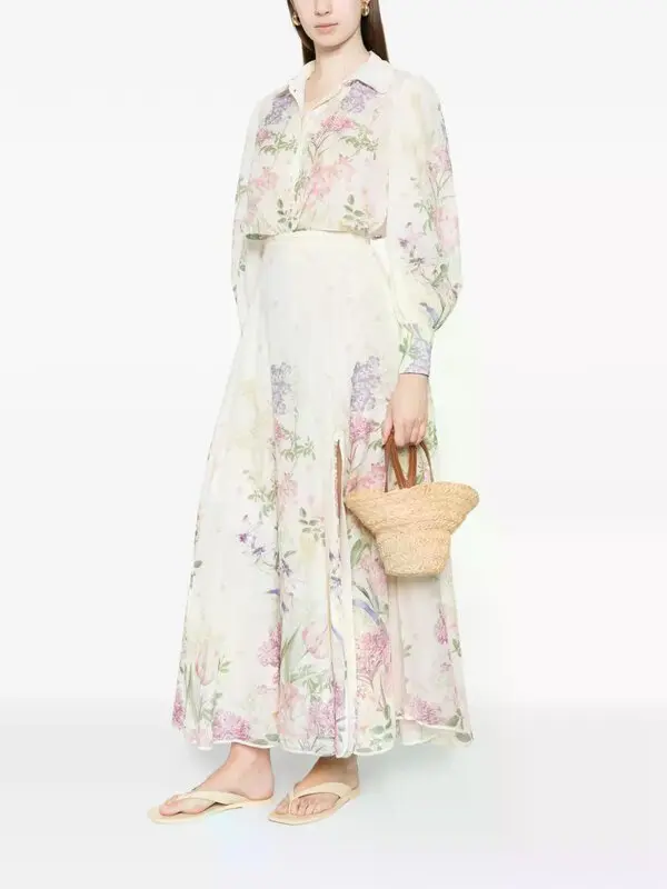 Charo Ruiz Ibiza Aster Floral Print Shirt