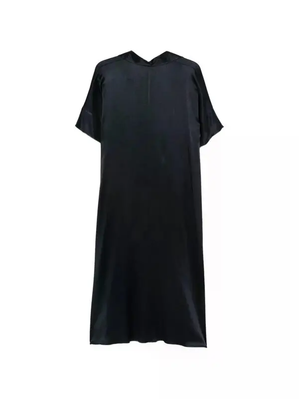 Antonelli Firenze V-neck Short-sleeve Dress - Blue