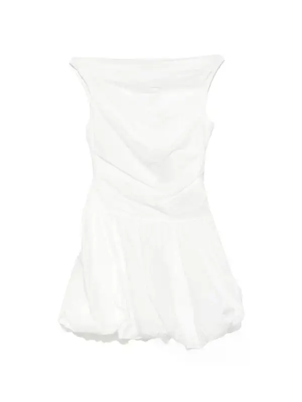 Simkhai Gathered Mini Dress