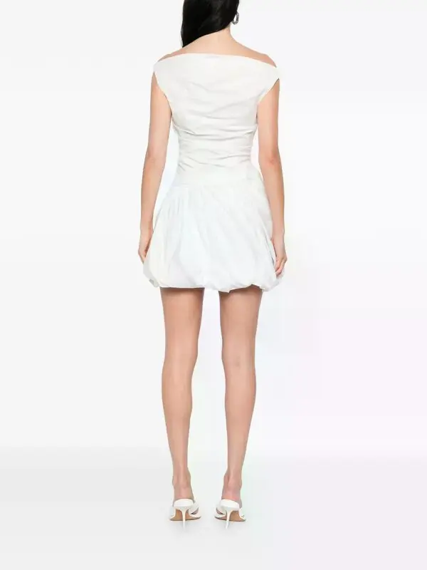 Simkhai Gathered Mini Dress