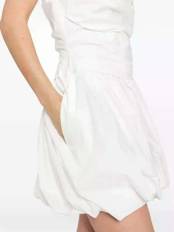 Simkhai Gathered Mini Dress