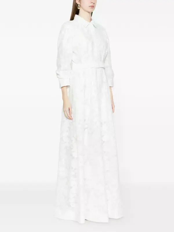 Simkhai Floral Jacquard Maxi Dress