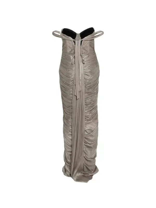 MARIA LUCIA HOHAN Susie Off-shoulder Corset Maxi Dress