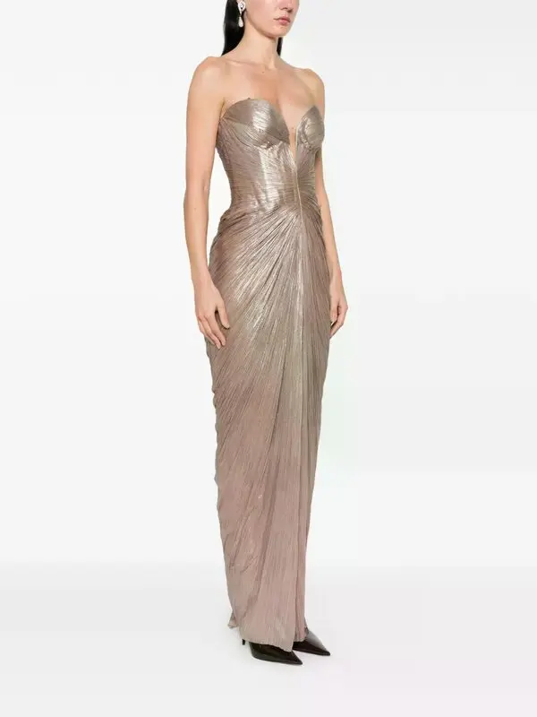 MARIA LUCIA HOHAN Alessandra Draped Maxi Dress