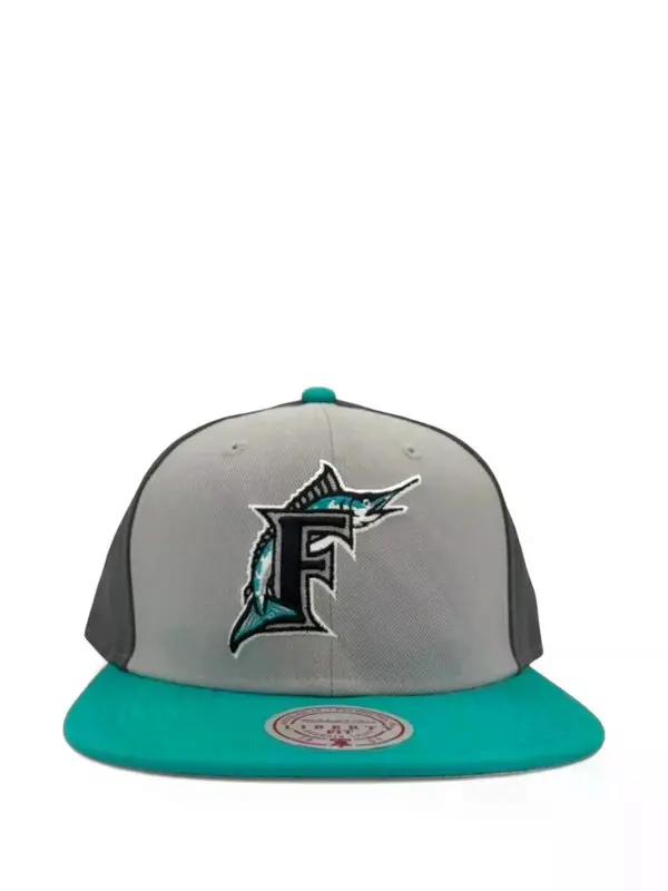 Mitchell & Ness Marlins Cap - Grey