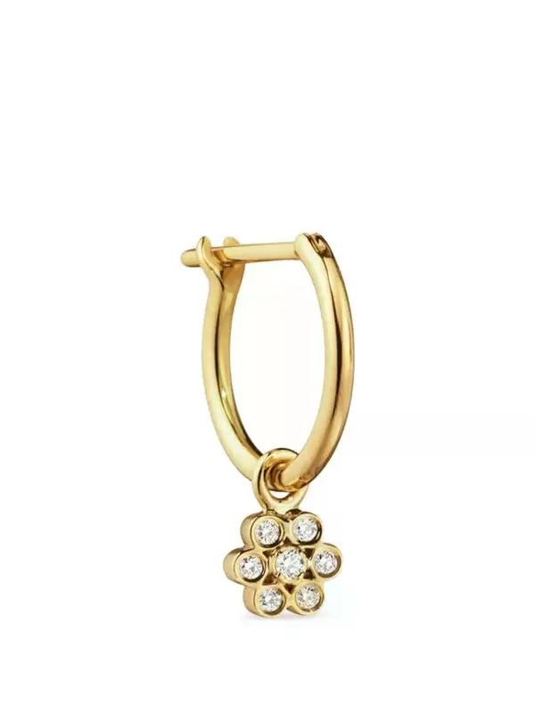 Sophie Bille Brahe Lily Fleur Diamond Earring - Gold