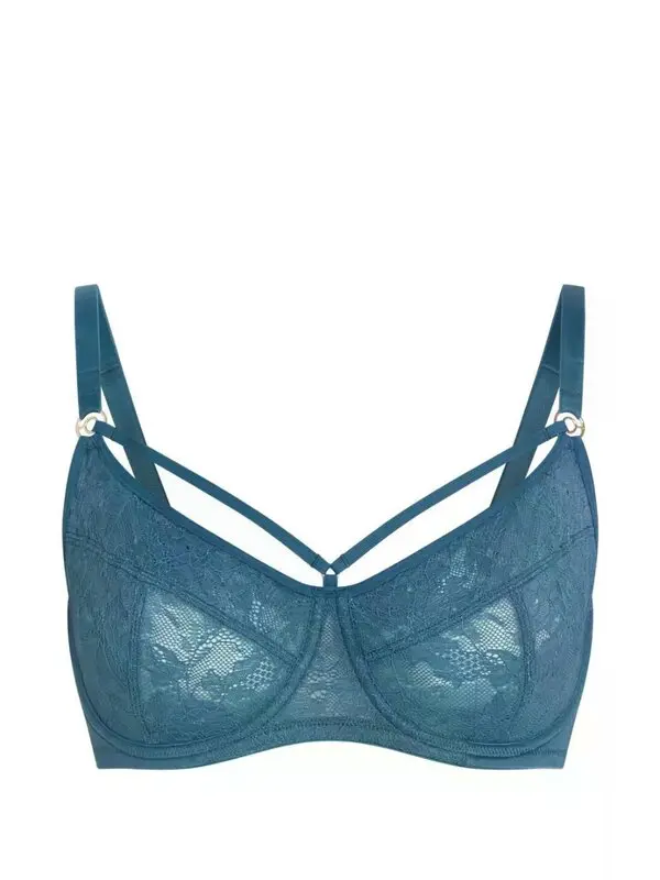 Marlies Dekkers Lace-detail Bra - Blue