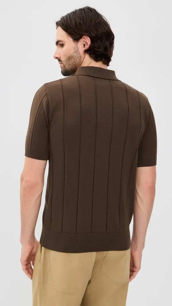FAR AFIELD Jacobs Knitted Polo
