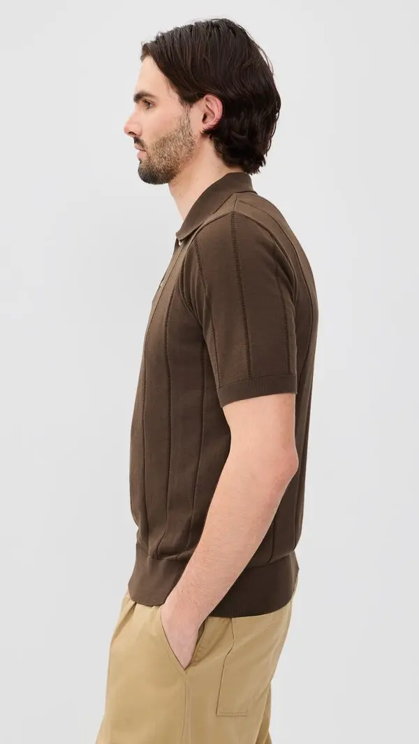 FAR AFIELD Jacobs Knitted Polo