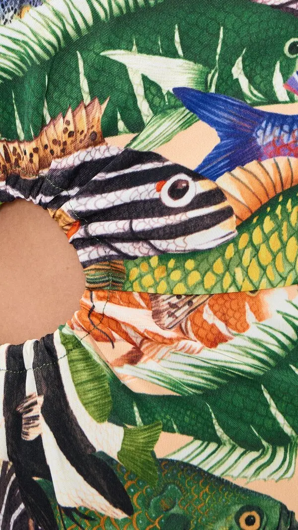 FARM Rio Sleeveless Fish Sea Dress | Print | Size S | Shopbop