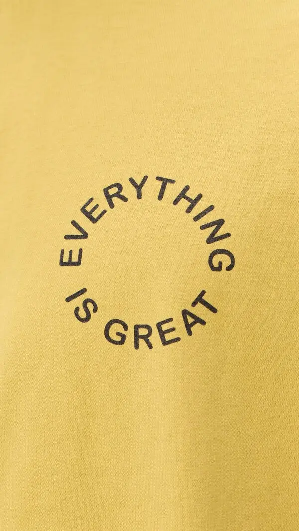 FAR AFIELD Everything Is Great T-shirt