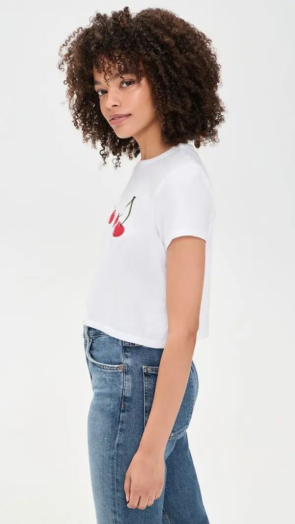 SUNNY SOMEWHERE Cherry Graphic Tee