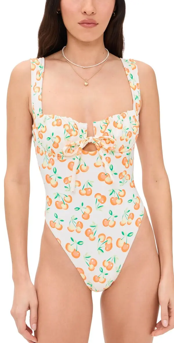MONTCE Sherbet Cherry One Piece - Cherry Sherbet