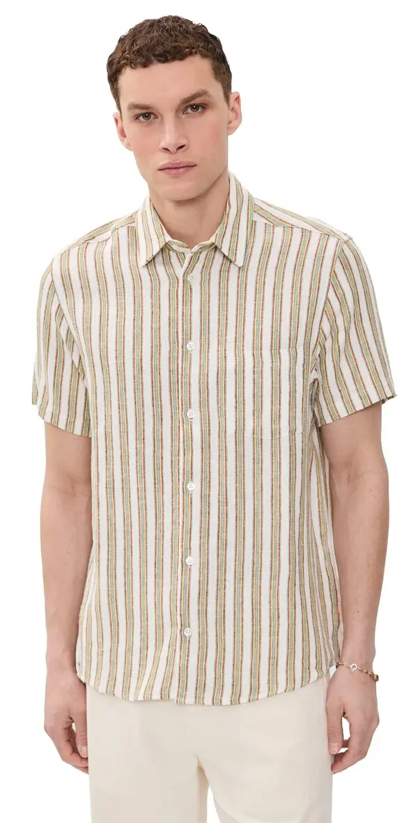FAR AFIELD Canopy Classic Stripe Shirt