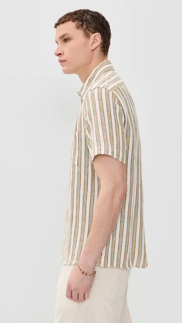FAR AFIELD Canopy Classic Stripe Shirt