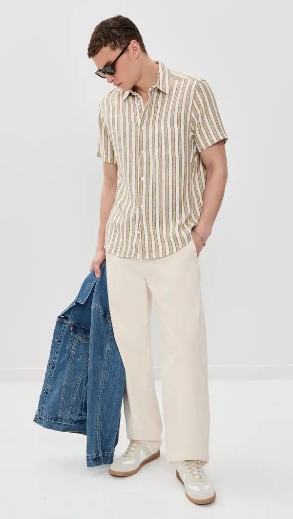 FAR AFIELD Canopy Classic Stripe Shirt