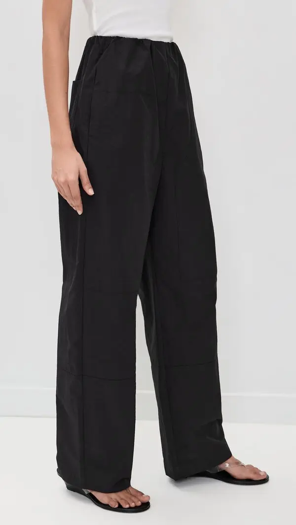 Paris Georgia Cocoon Track Pants - Black