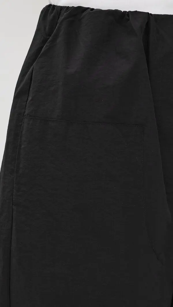 Paris Georgia Cocoon Track Pants - Black