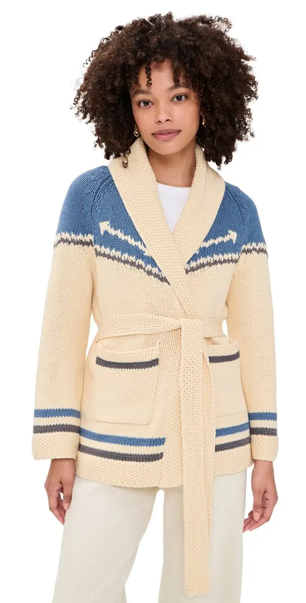 The Great. X Stetson The Western Riding Cardigan Sweater