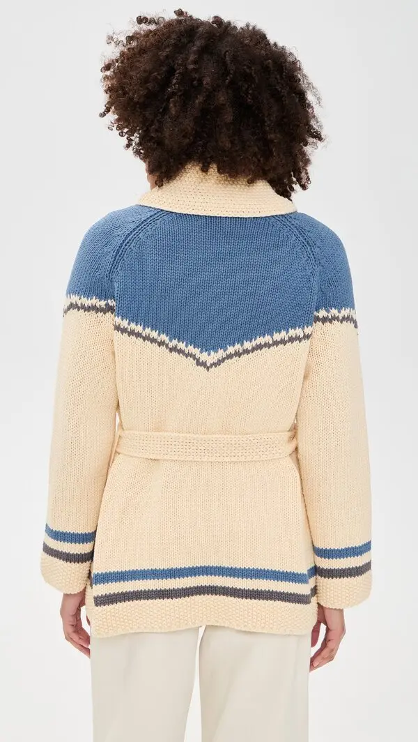 The Great. X Stetson The Western Riding Cardigan Sweater