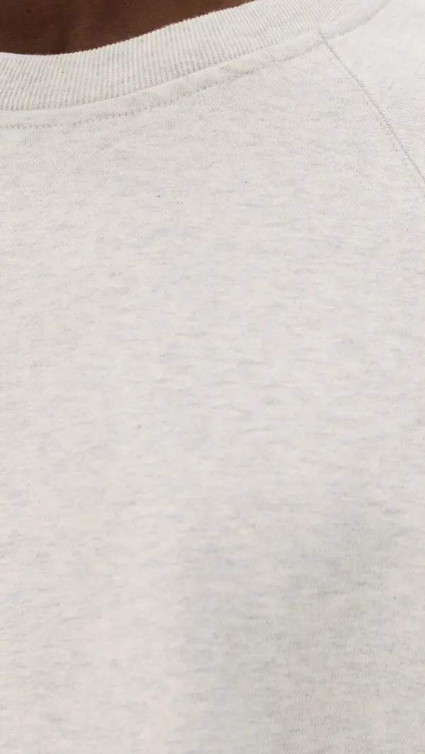 Madewell Crew Neck Terry Sweatshirt - Heather Grey